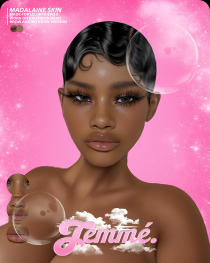 Second Life Marketplace - Femme. Madalaine Skin (PRALINE)
